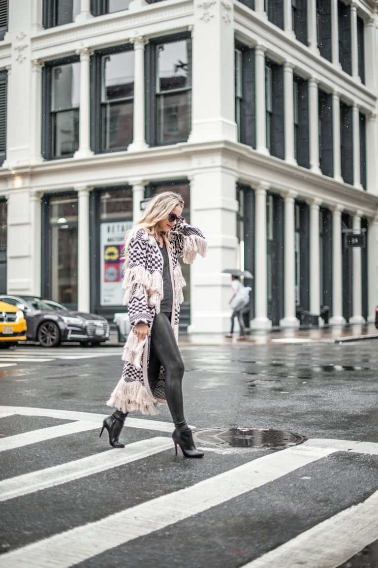 How To Style A Duster – New York Fashion Week Look 2 – Beaus and Ashley