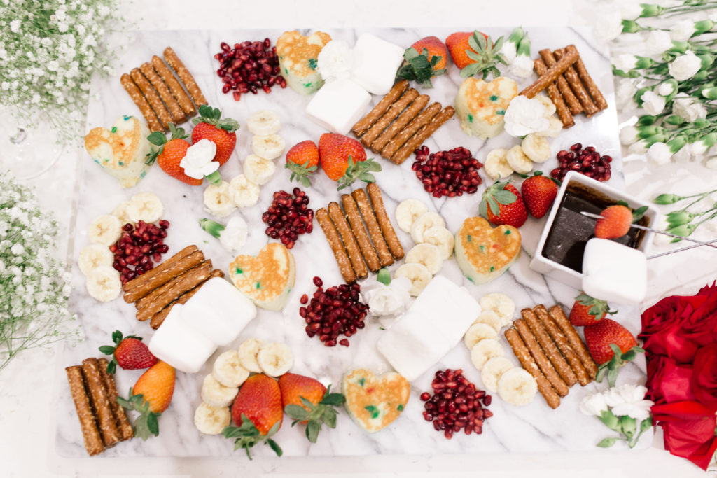 Valentine’s Day Date Night In- The Best Fondue Tray – Beaus and Ashley