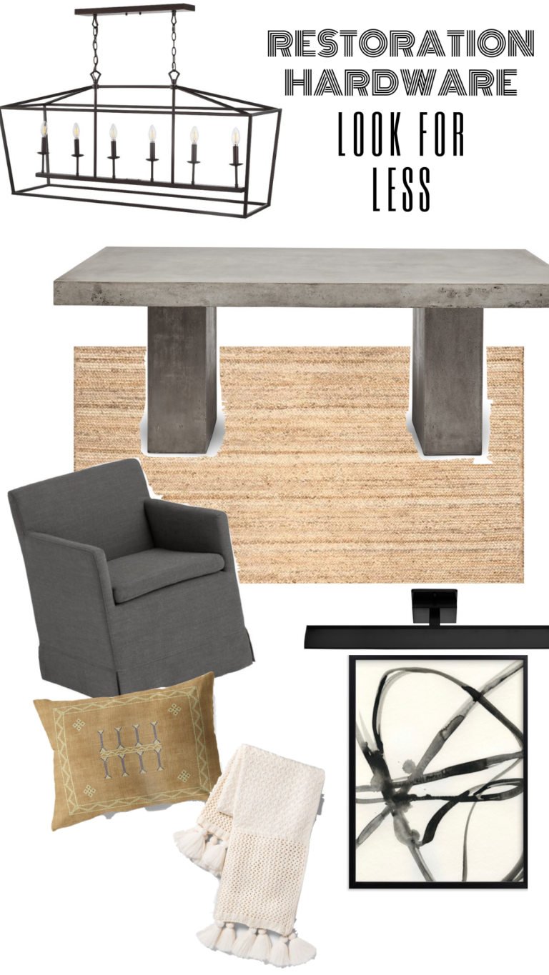 Restoration Hardware Look A Like Dining Rooms – Beaus and Ashley